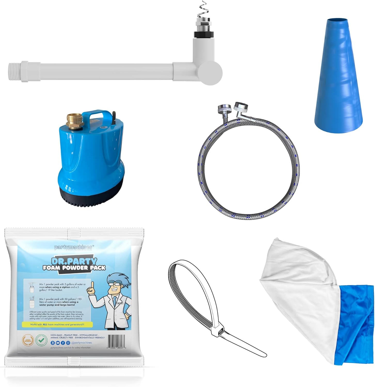 Amazon.com: Partymachines DIY Foam Cannon Machine Kit - Provide Your ...