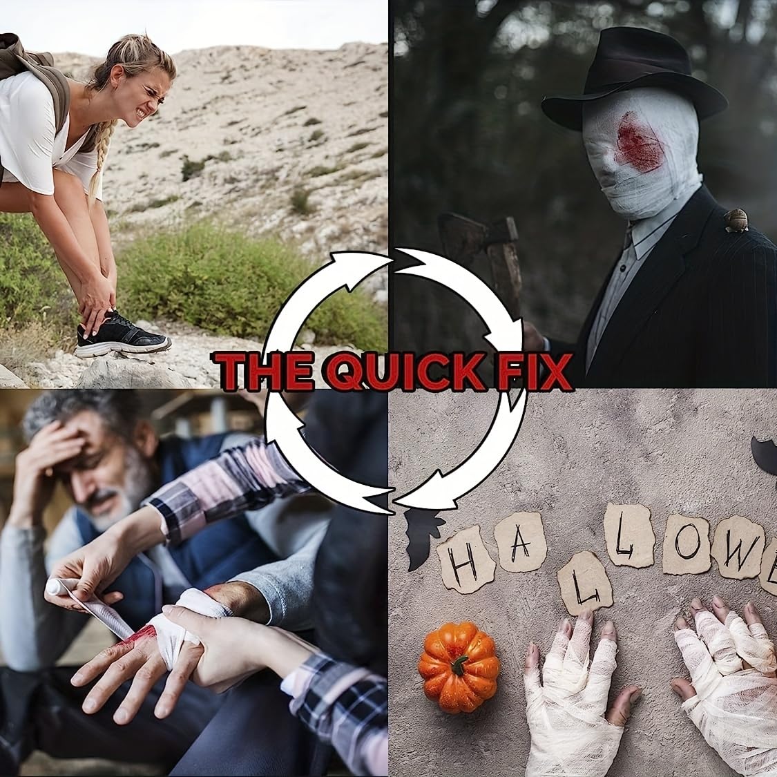 Rollos de gasa 25 rollos 3 pulgadas x 4.1 yardas Rollo de vendaje de gasa elástica conforme sin ...