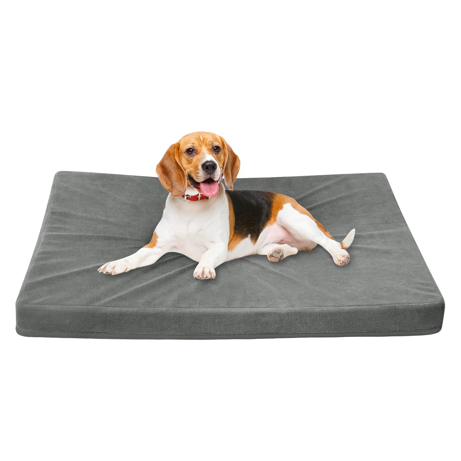 Easy-Going Dog Bed for Medium Dogs, 100% Waterproof Deluxe Plush Dog ...