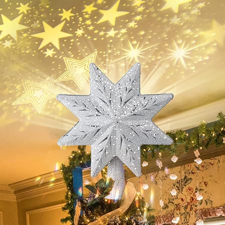 Amazon.com: Elf Logic 12" Moravian Star Tree Topper - Easy Assembly ...