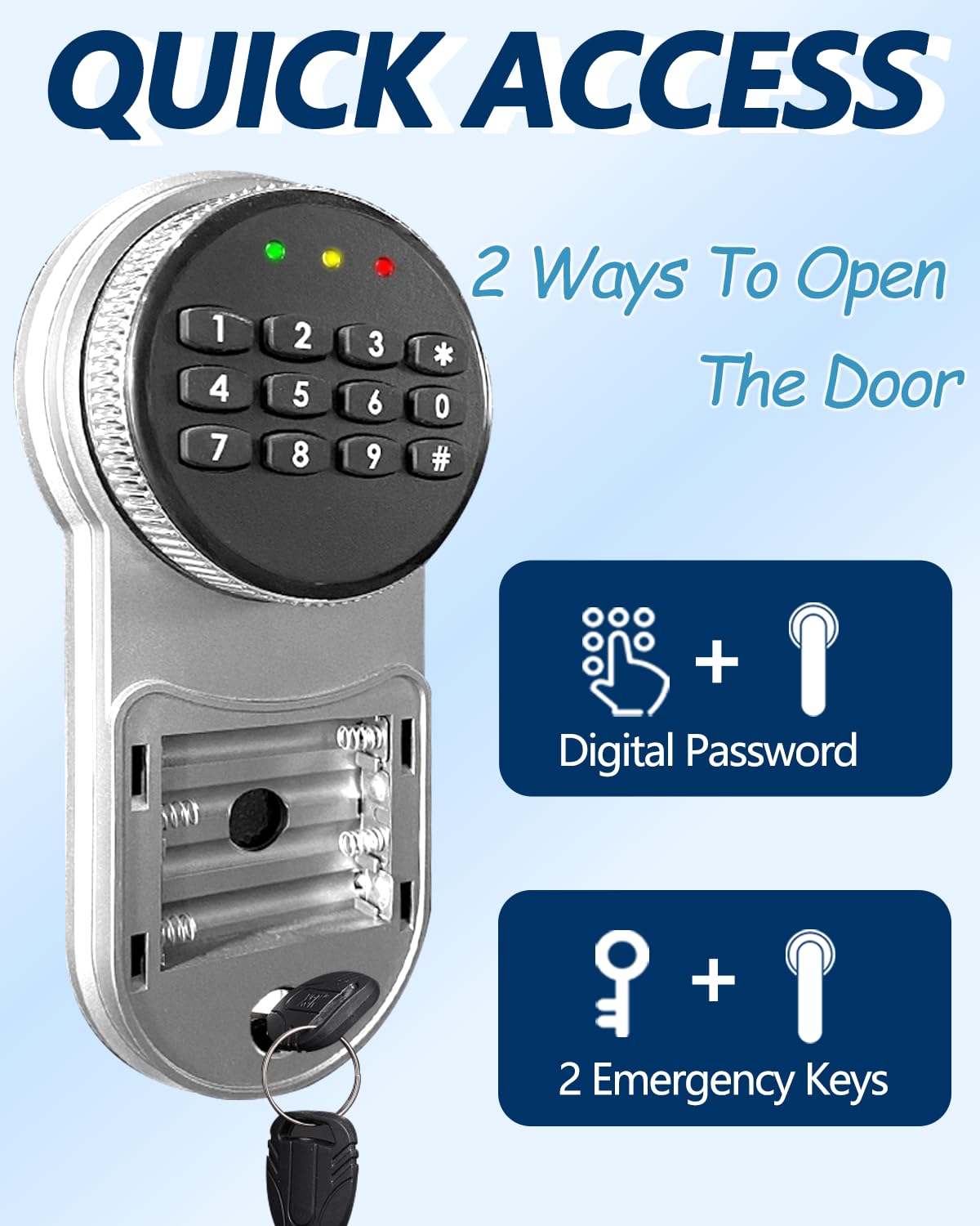 Snapklik.com : Fandon 5-6 Gun Safe, Gun Safes For Home Rifles And ...