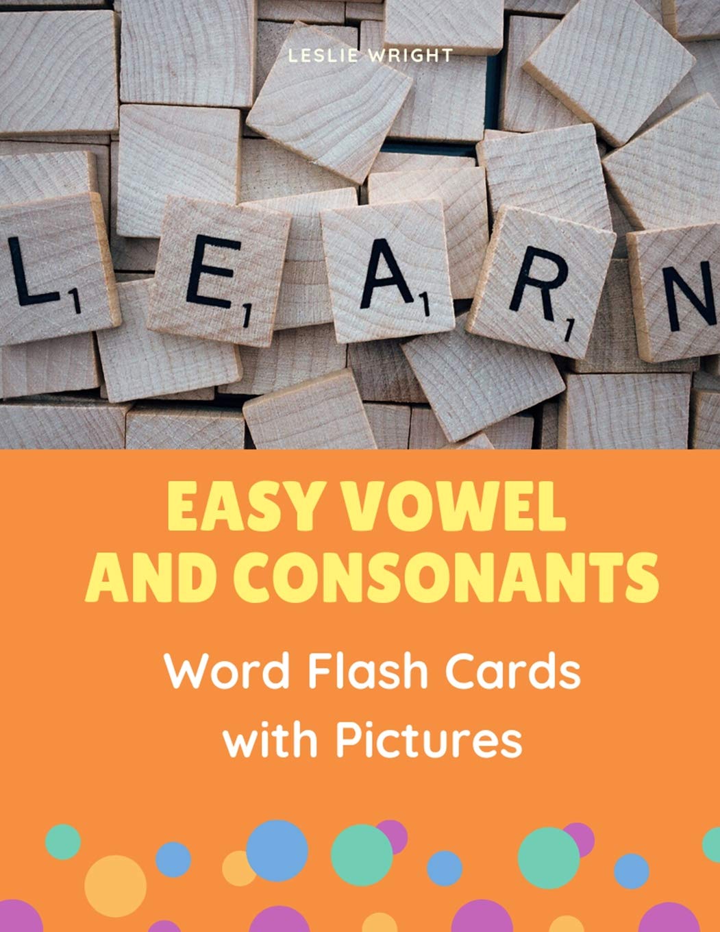 Buy Easy Vowel and Consonants Word Flash Cards with Pictures: Practice ...