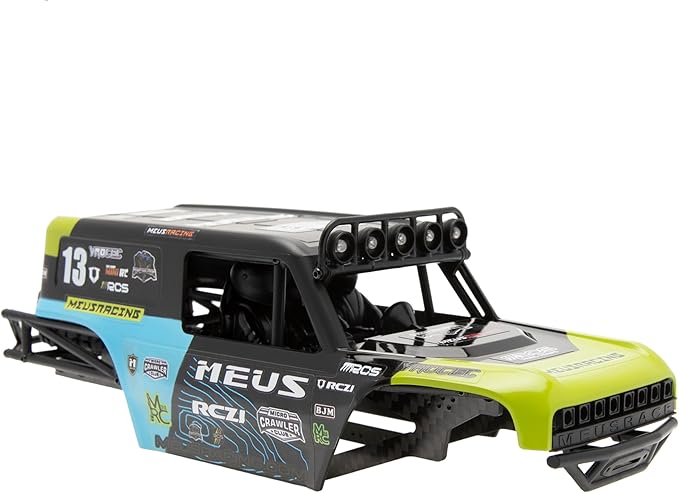 Amazon.com: MEUS RACING MB24 SCX24 Body 5.2in 132MM Body Shell ABS ...
