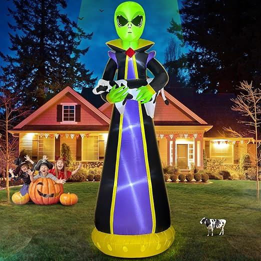 Amazon.com: 10FT Halloween Inflatables Outdoor Decorations Inflatable ...