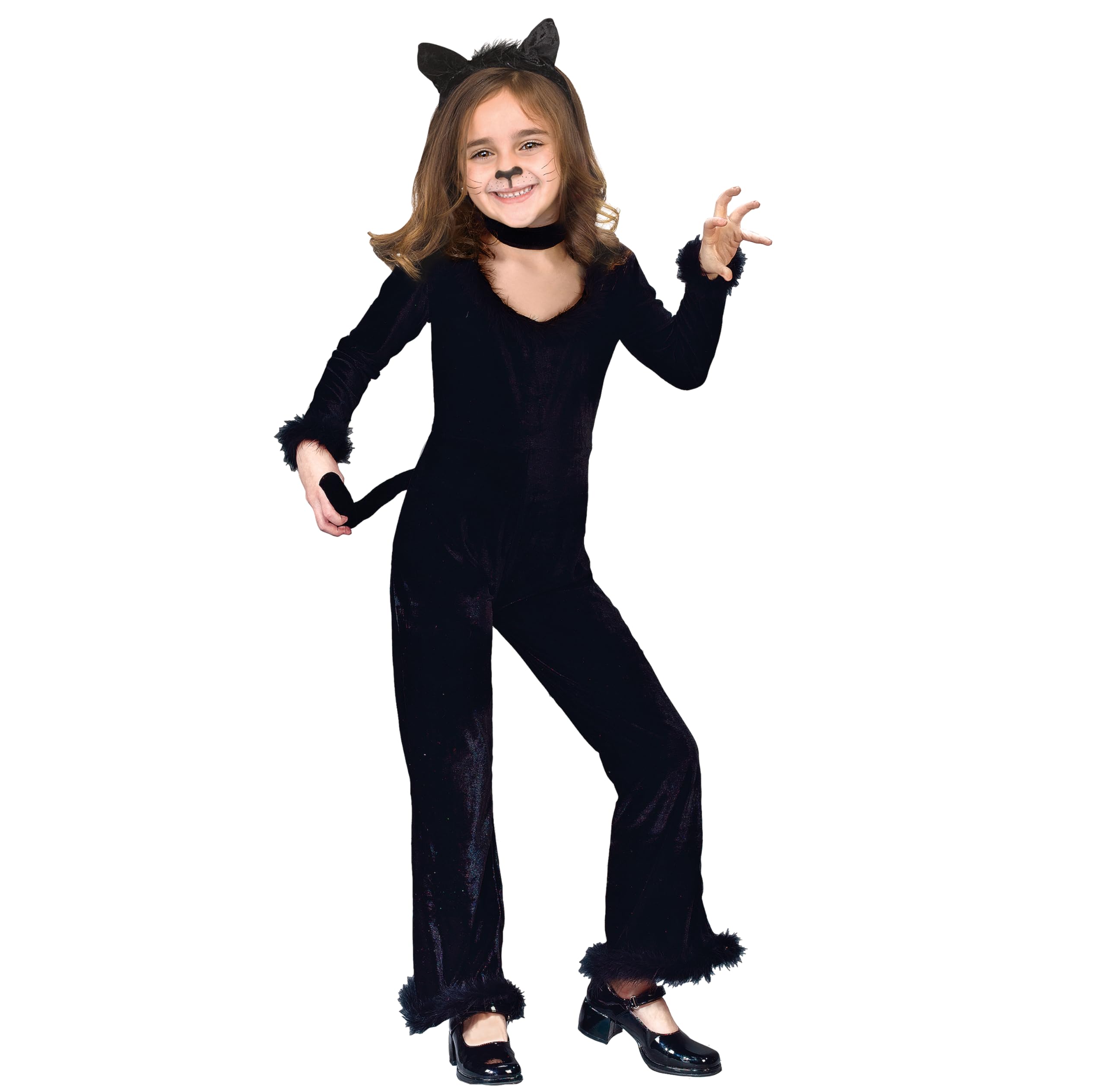 Amazon.com: Fun World girls Playful KittyCostume : Clothing, Shoes ...
