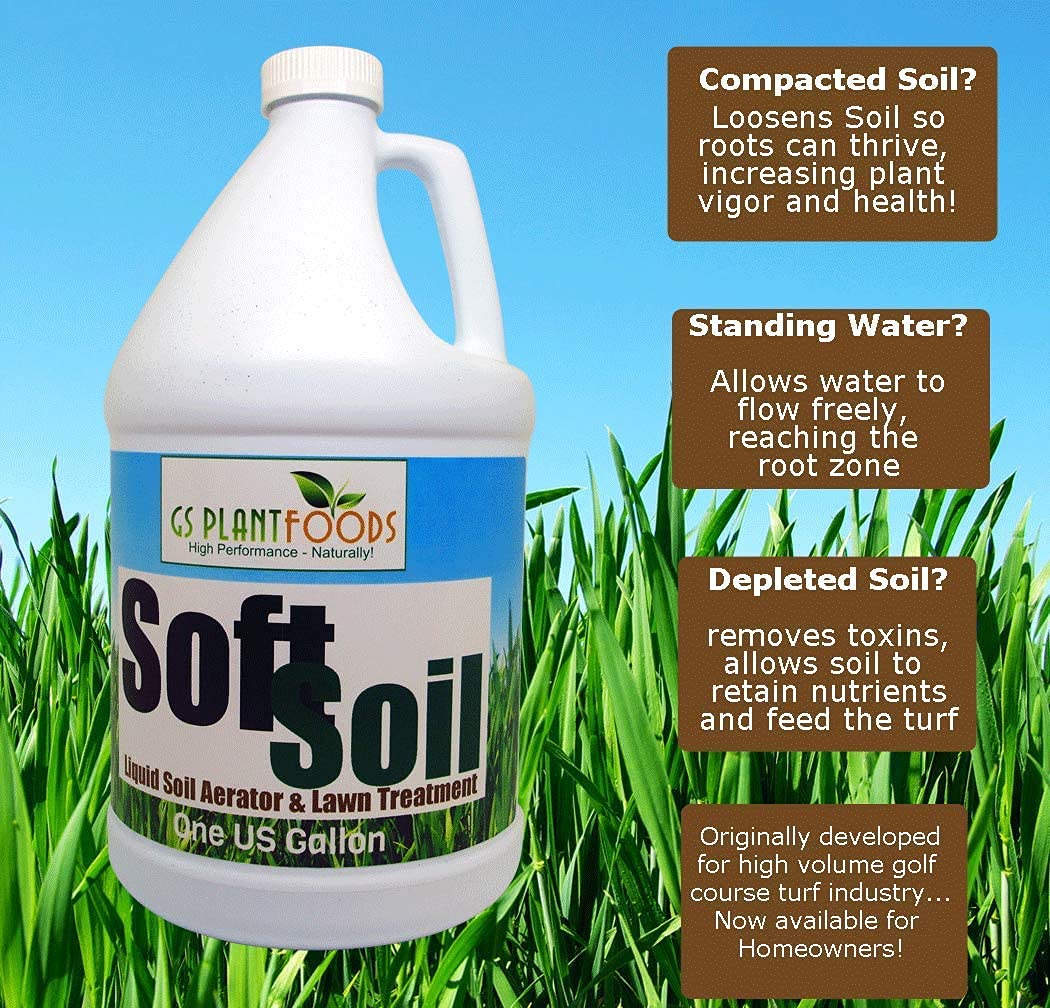 Buy Soft Soil Liquid Aerator by GS Plant Foods- Liquid Aerator & Lawn ...