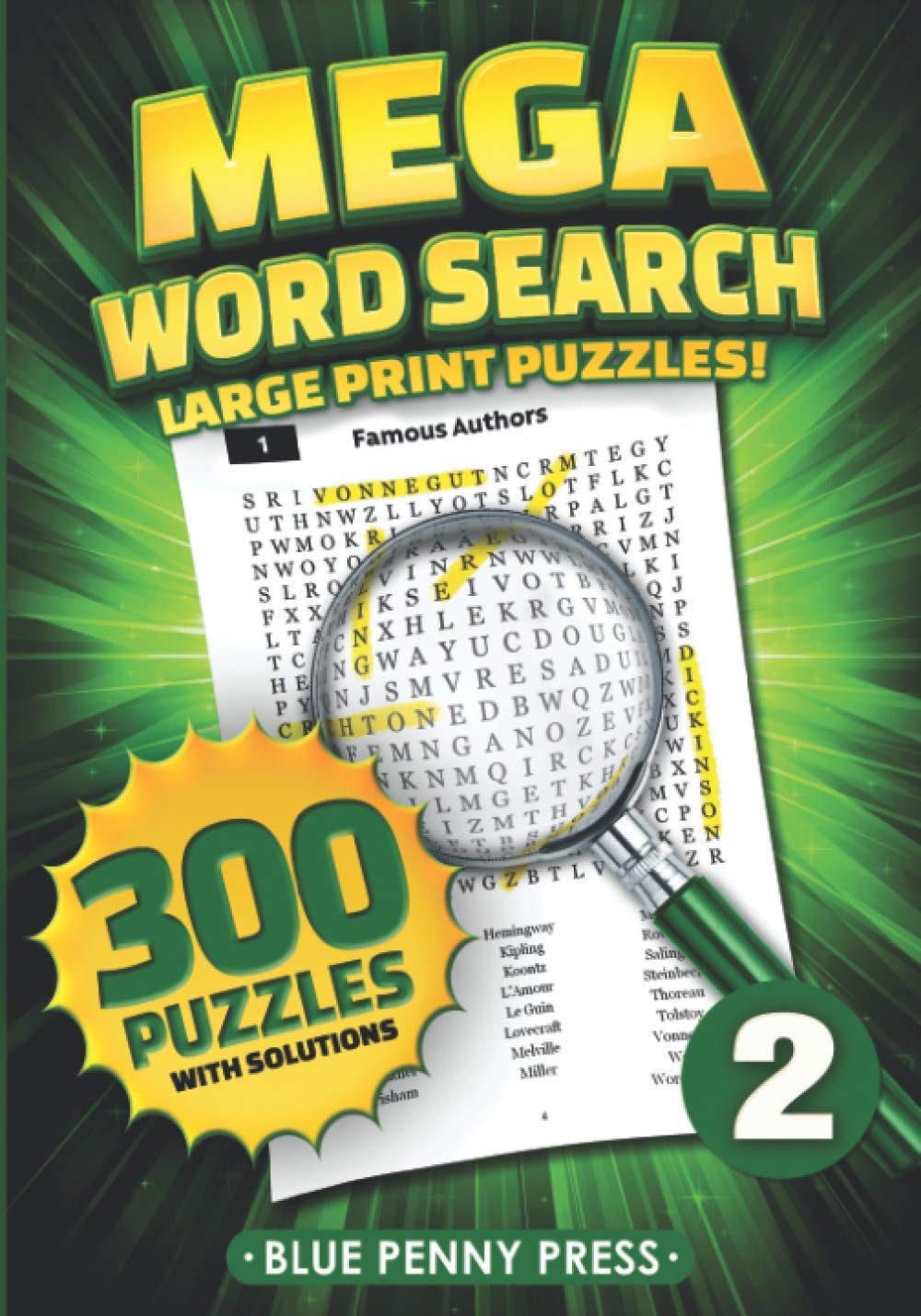 Amazon.com: MEGA Word Search (Volume 2): 300 Simple to Challenging ...
