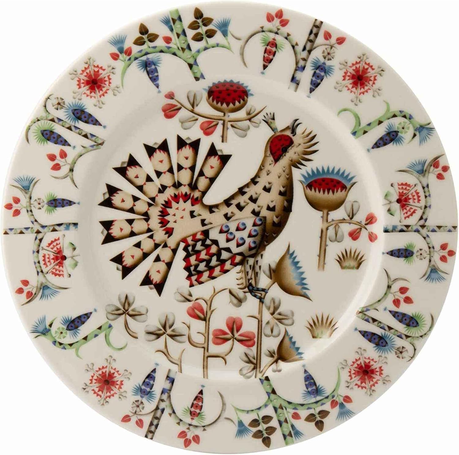 Amazon.com | Iittala Taika Siimes Flat Plate Porcelain: Dinner Plates