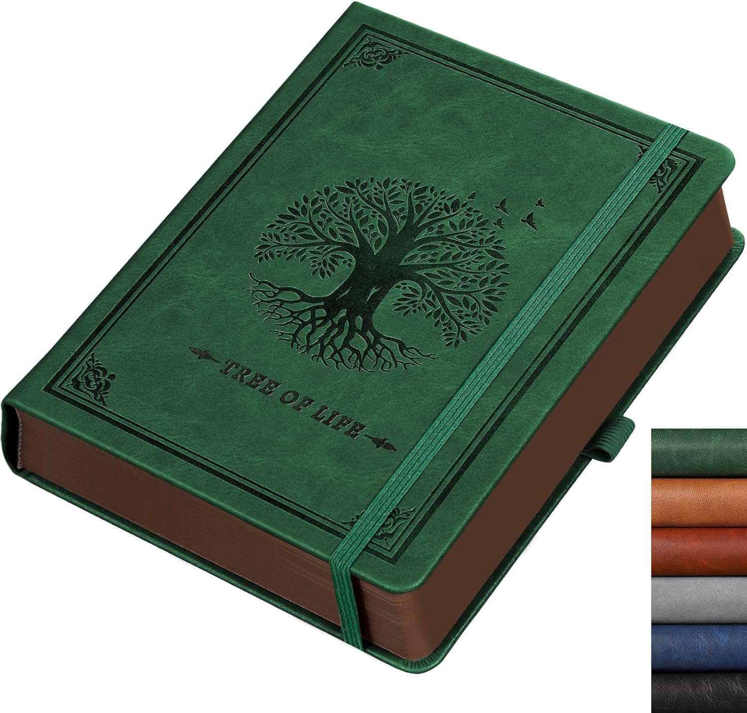 RETTACY Large B5 Leather Journal, Hardback Lined Notebook, With 320 ...