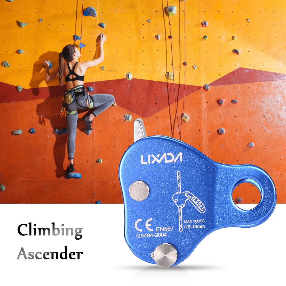 Snapklik.com : Rock Climbing Ascender Ultralight Fall Arrest Protection ...