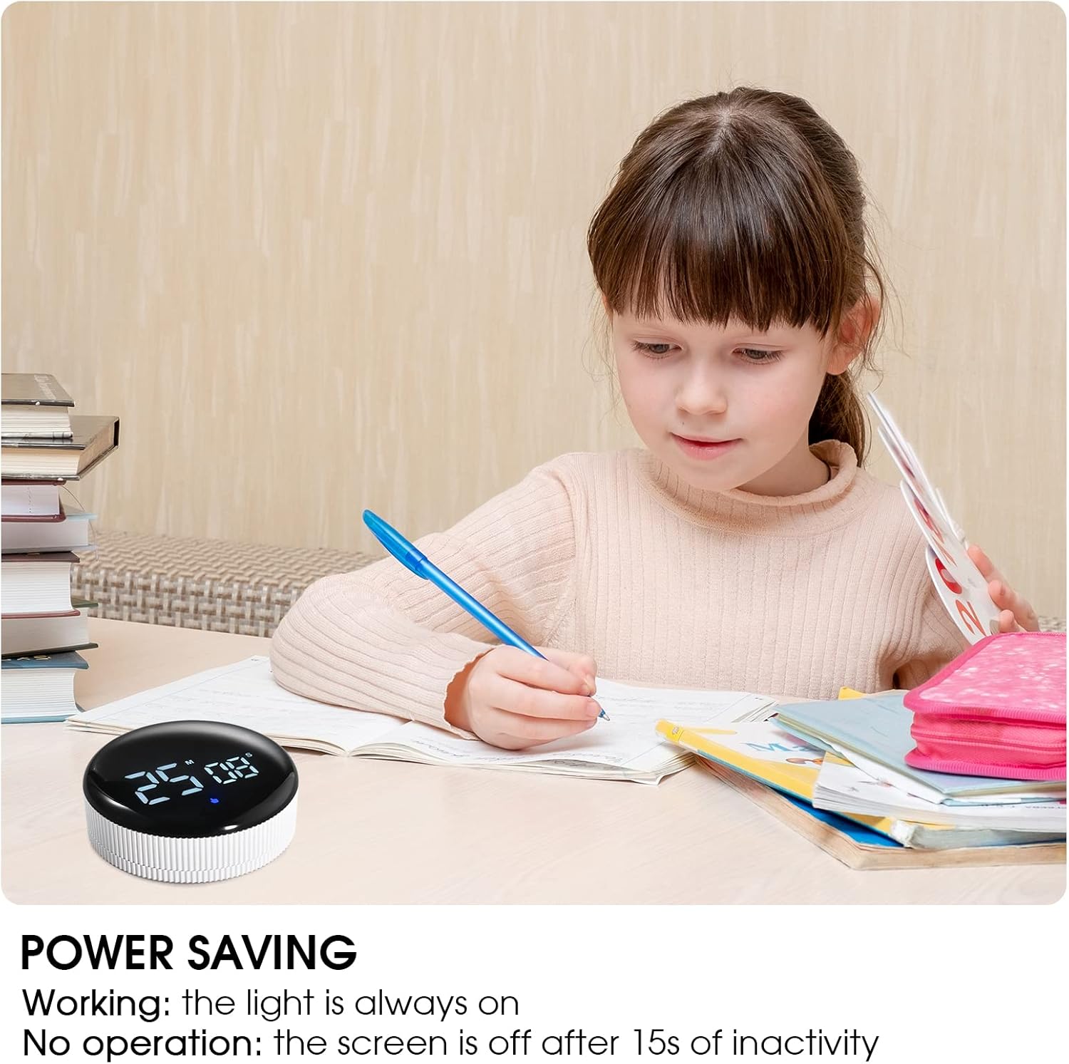 Buy Cadmos Rechargeable Kitchen Timers Magnetic Productivity Timer With