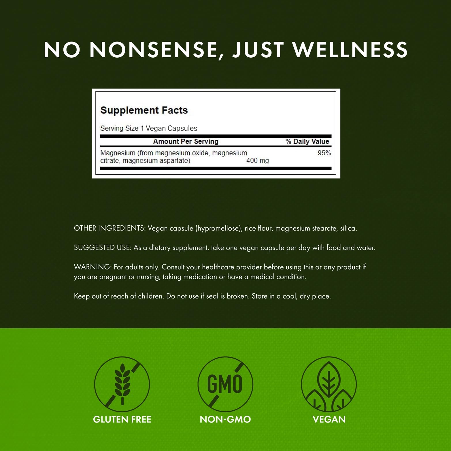 Snapklik.com : Swanson Triple Magnesium Complex - Mineral Supplement ...