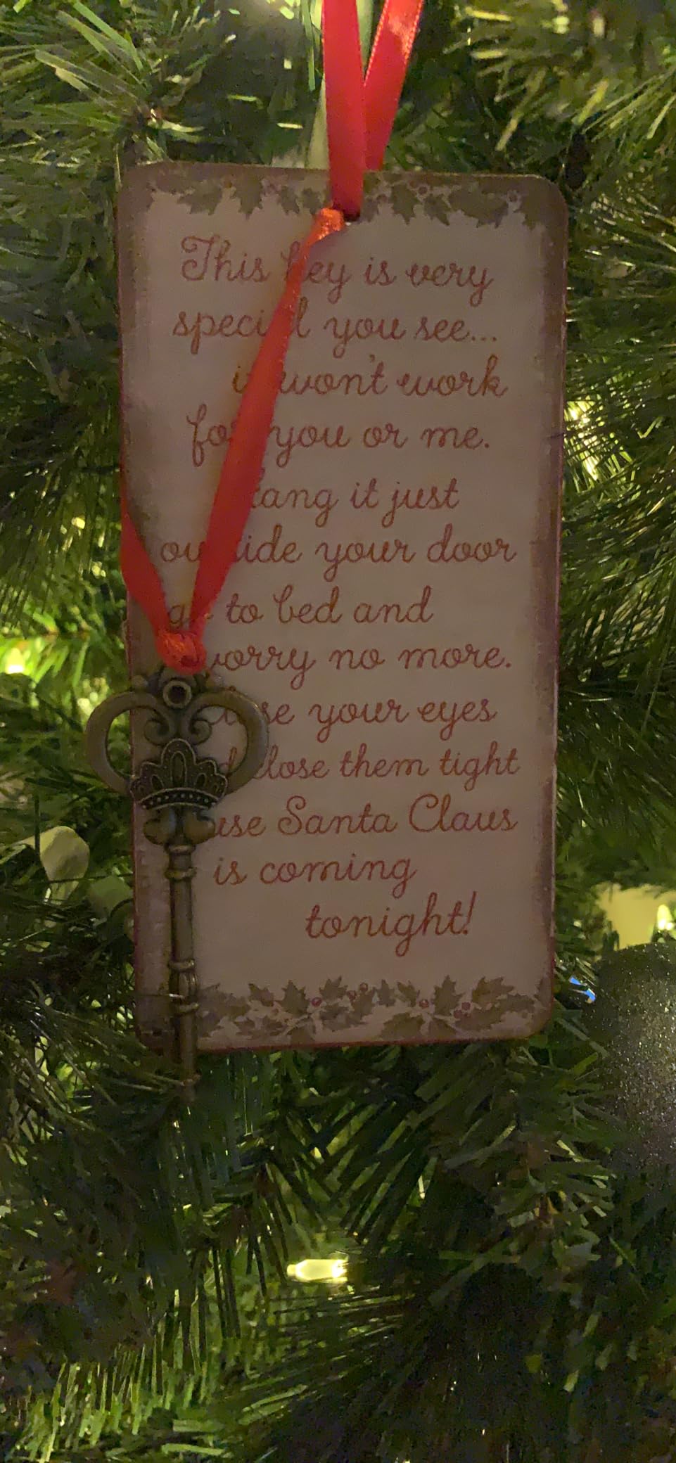Amazon.com: Ornament - Santa's Magic Key