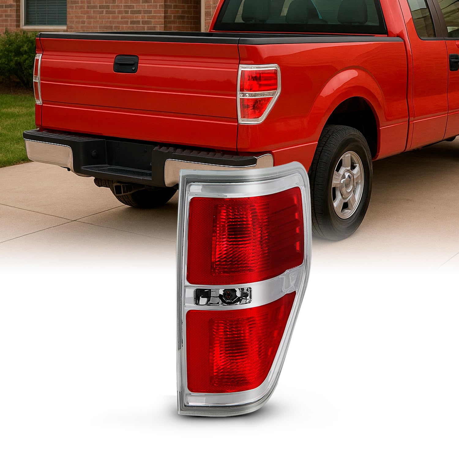Snapklik.com : For 2009-2014 Ford F-150 F150 Styleside Pickup Tail ...