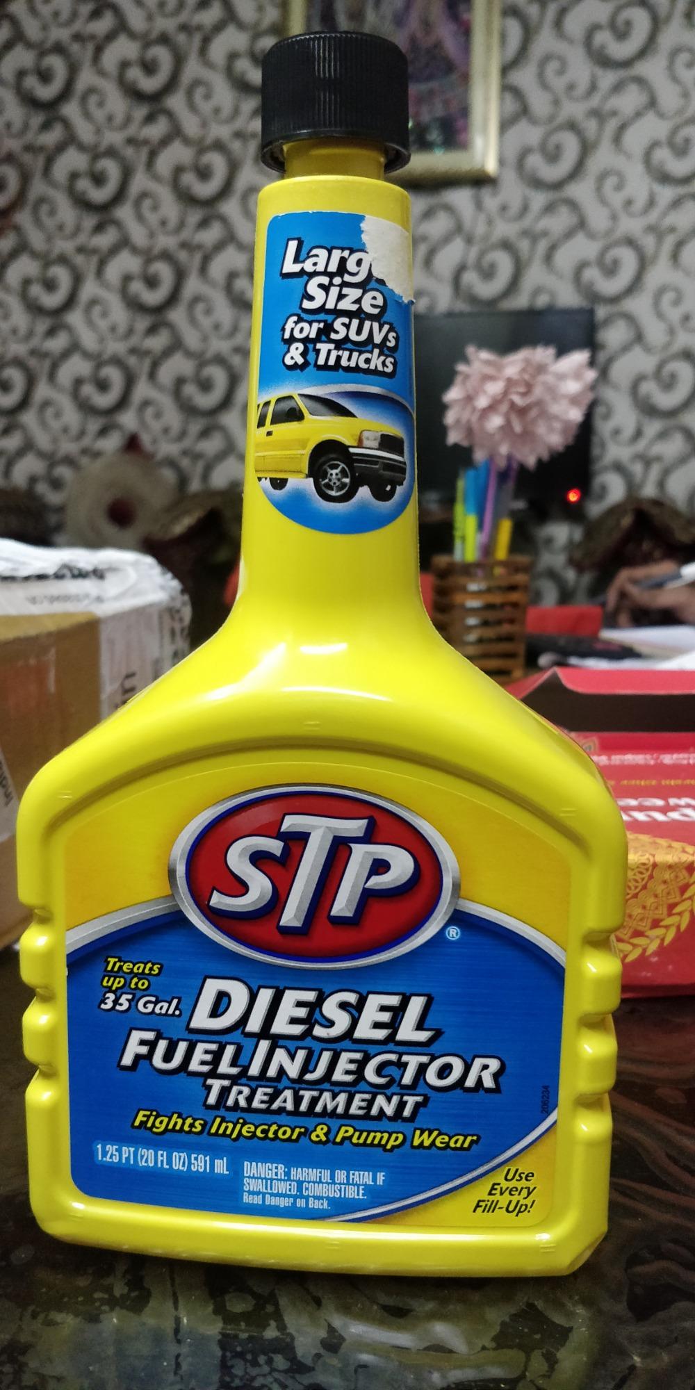 STP Diesel Fuel Injector Treatment (591ml) : Pack of 1 : Amazon.in: Car ...