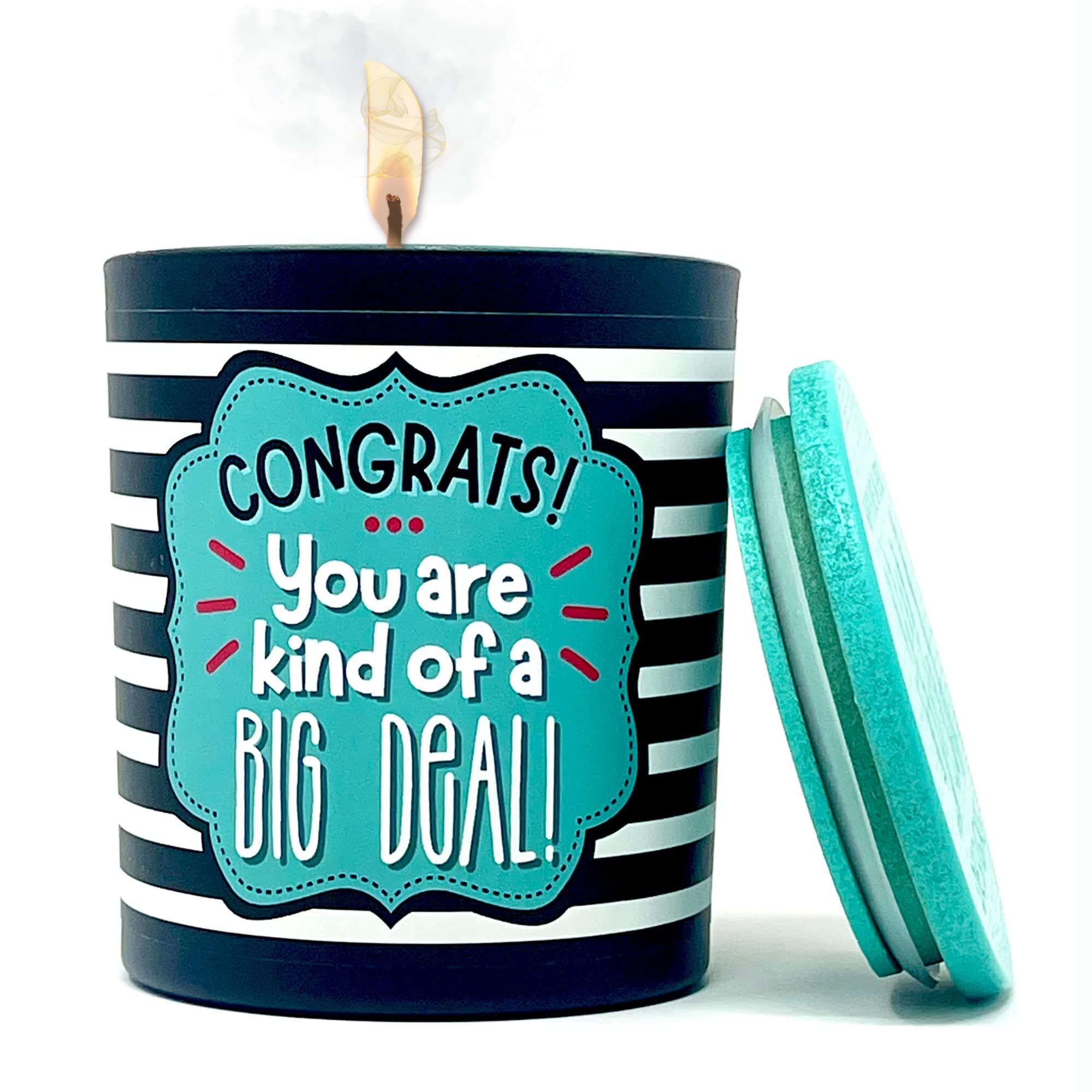 Amazon.com: Brooke & Jess Designs Congratulations Candle Gifts ...