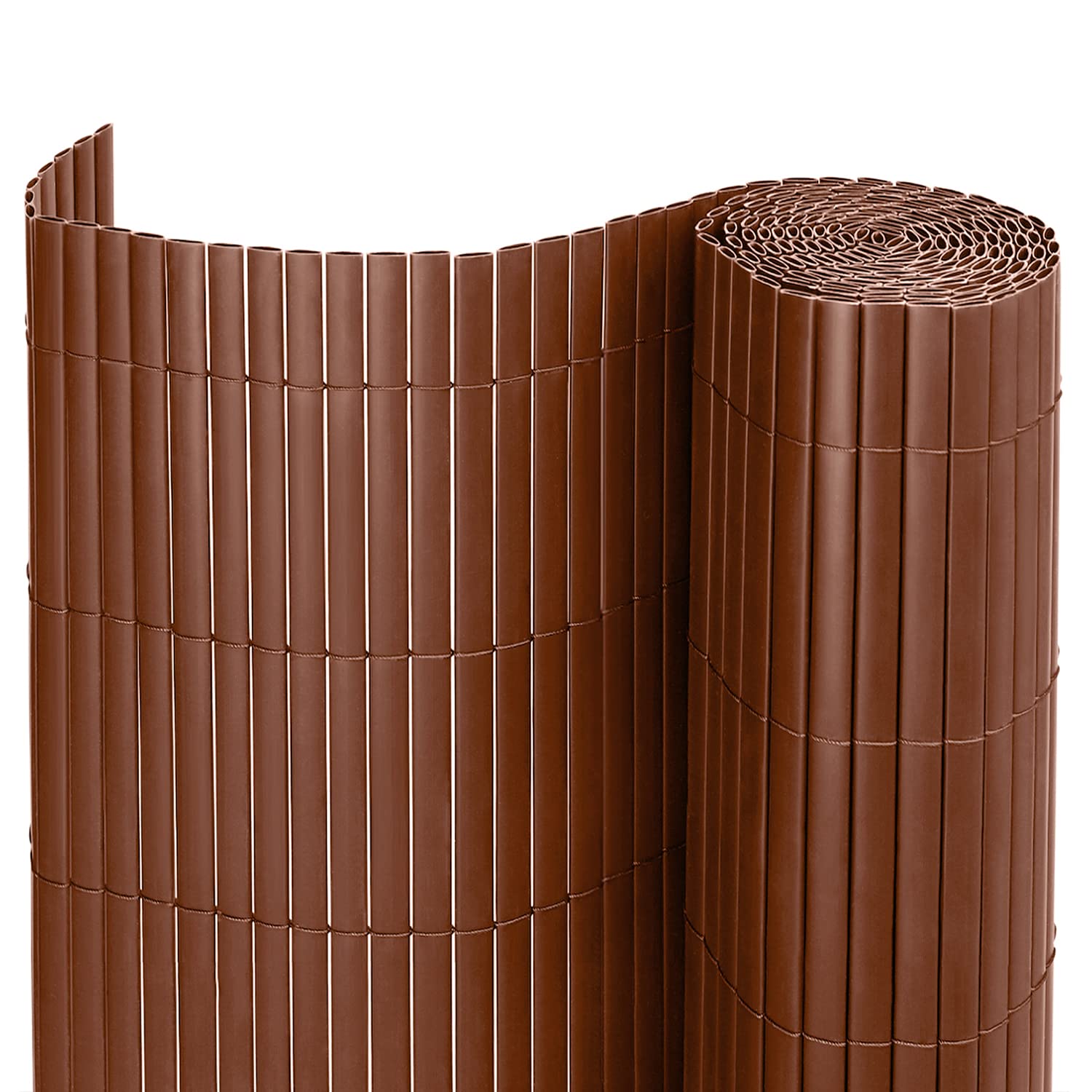 INMOZATA PVC Privacy Fence Screening, Weatherproof Garden Screening 1 ...