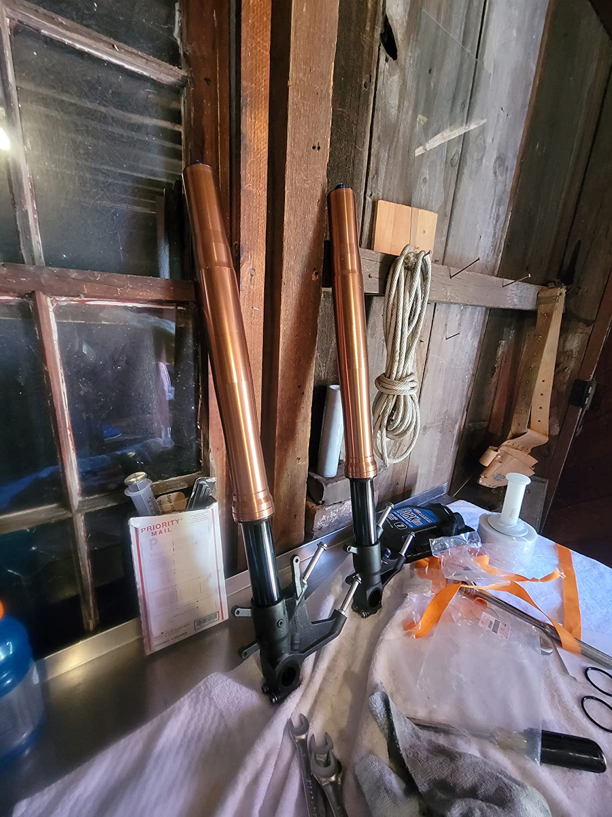 Amazon.com: AMERICAN MADE Fork Service Tool Kit for Inverted Forks by ...