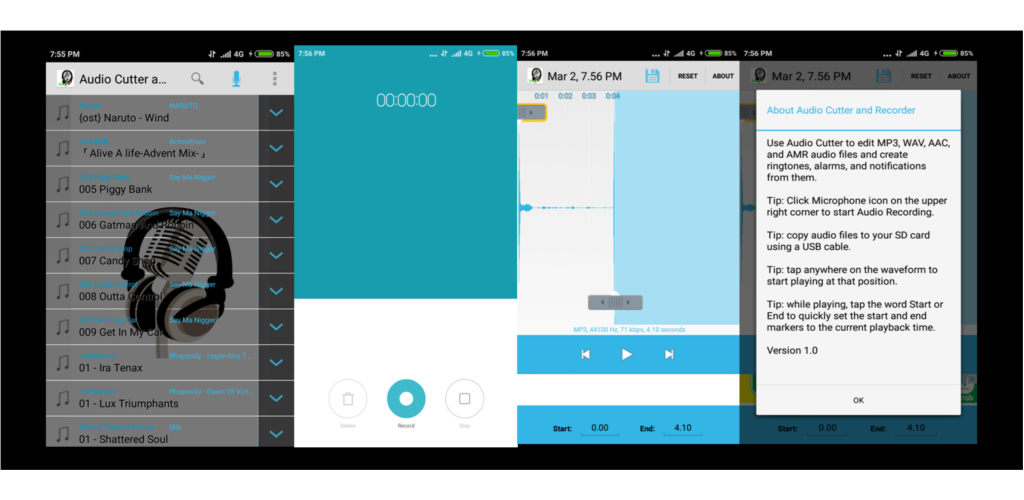 Audio Cutter and Recorder - App on Amazon Appstore