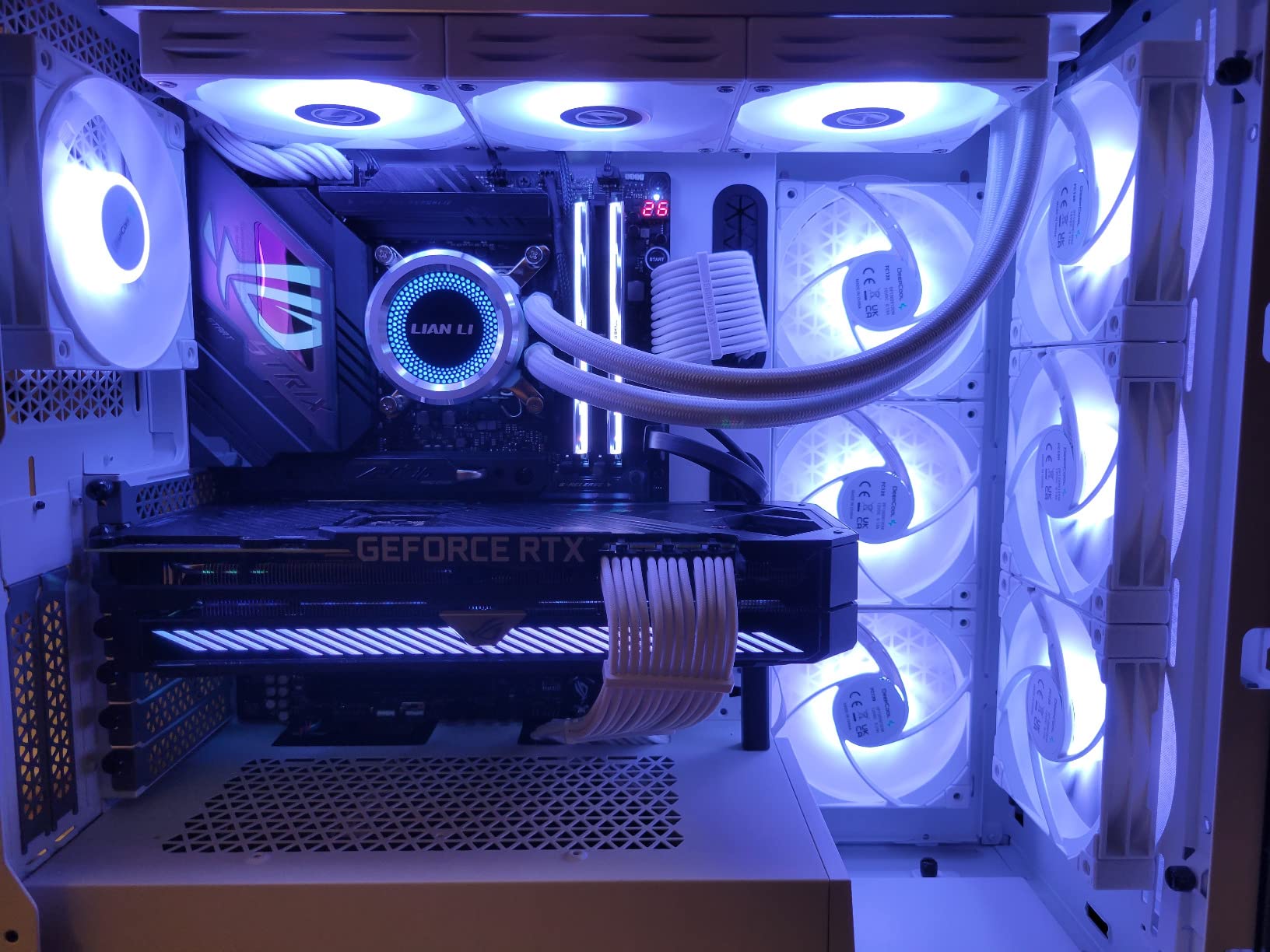 $8/mo - Finance DeepCool FC120 3in1 PC Fans Each 120mm 1800RPM 61.91CFM ...