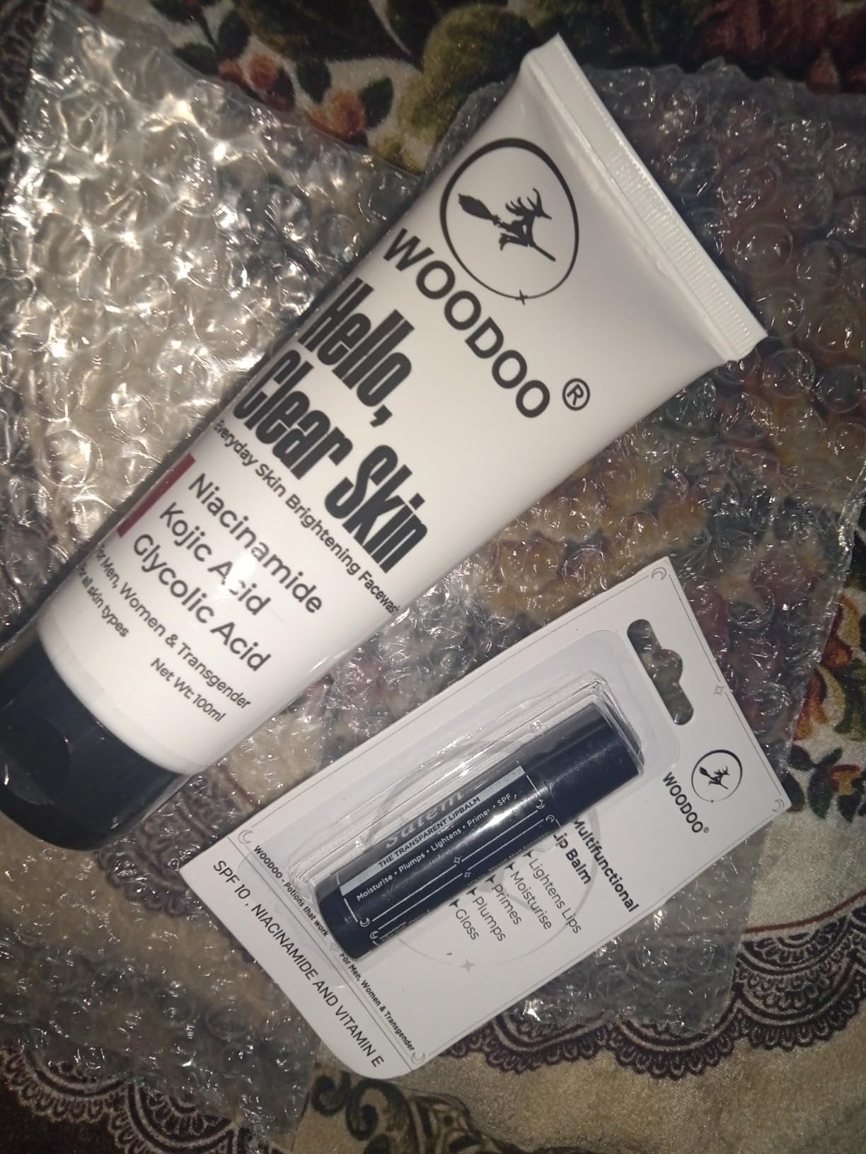 WOODOO Perfect Care Combo - Lip Balm & Face Wash