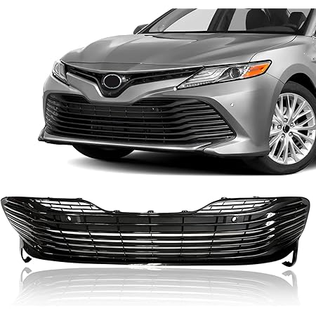 Amazon.com: HAPSO Front Bumper Lower Grille With Radar Holes Fit For ...