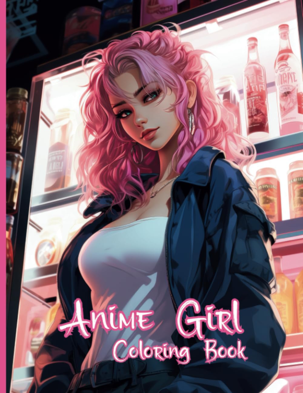 Amazon.com: Anime Girl Coloring Book: Manga Art & Anime Illustrations ...