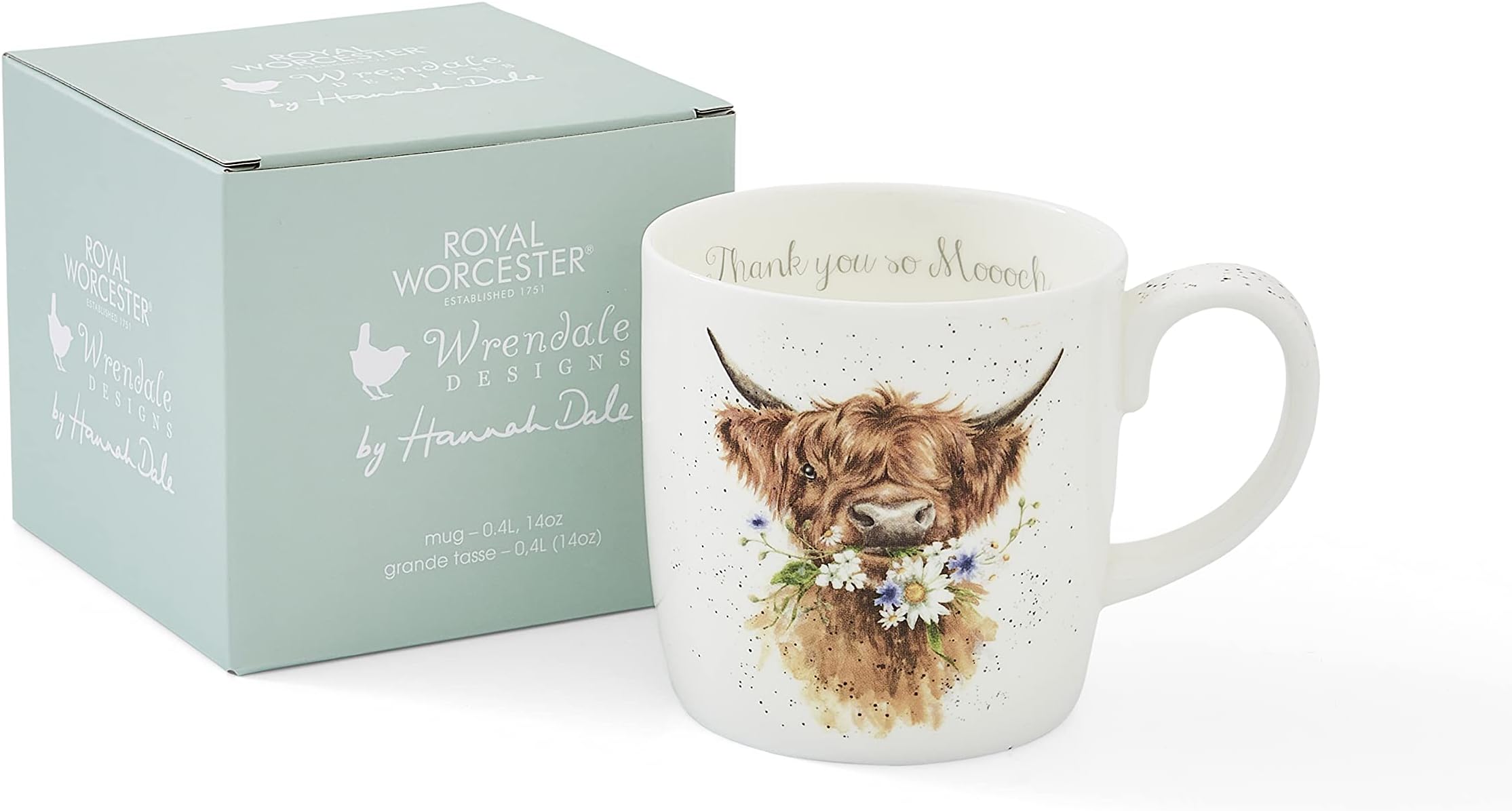 Wrendale Born to Be Wild Fox Ceramic Mug : Amazon.co.uk: Home & Kitchen