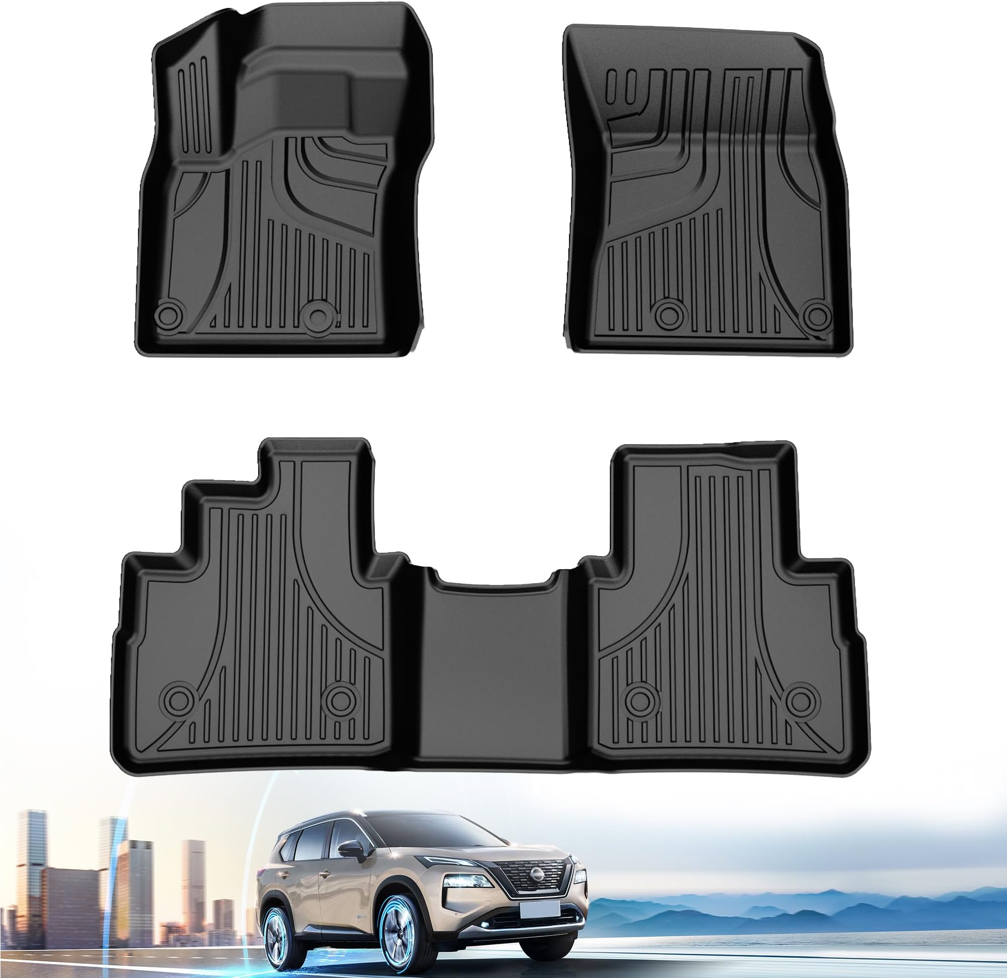 Amazon.com: Cartist Custom Fit for 2021 2022 2023 2024 2025 Nissan Rogue Floor Mats (NOT for ...