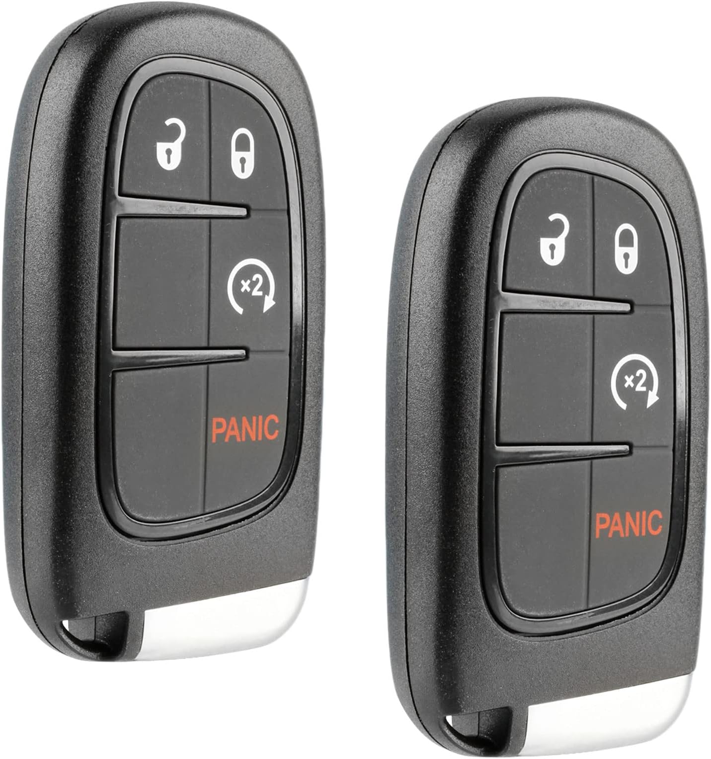 Amazon.com: 2 Key fits Ram 2013 2014 2015 2016 2017 2018 Smart Keyless ...