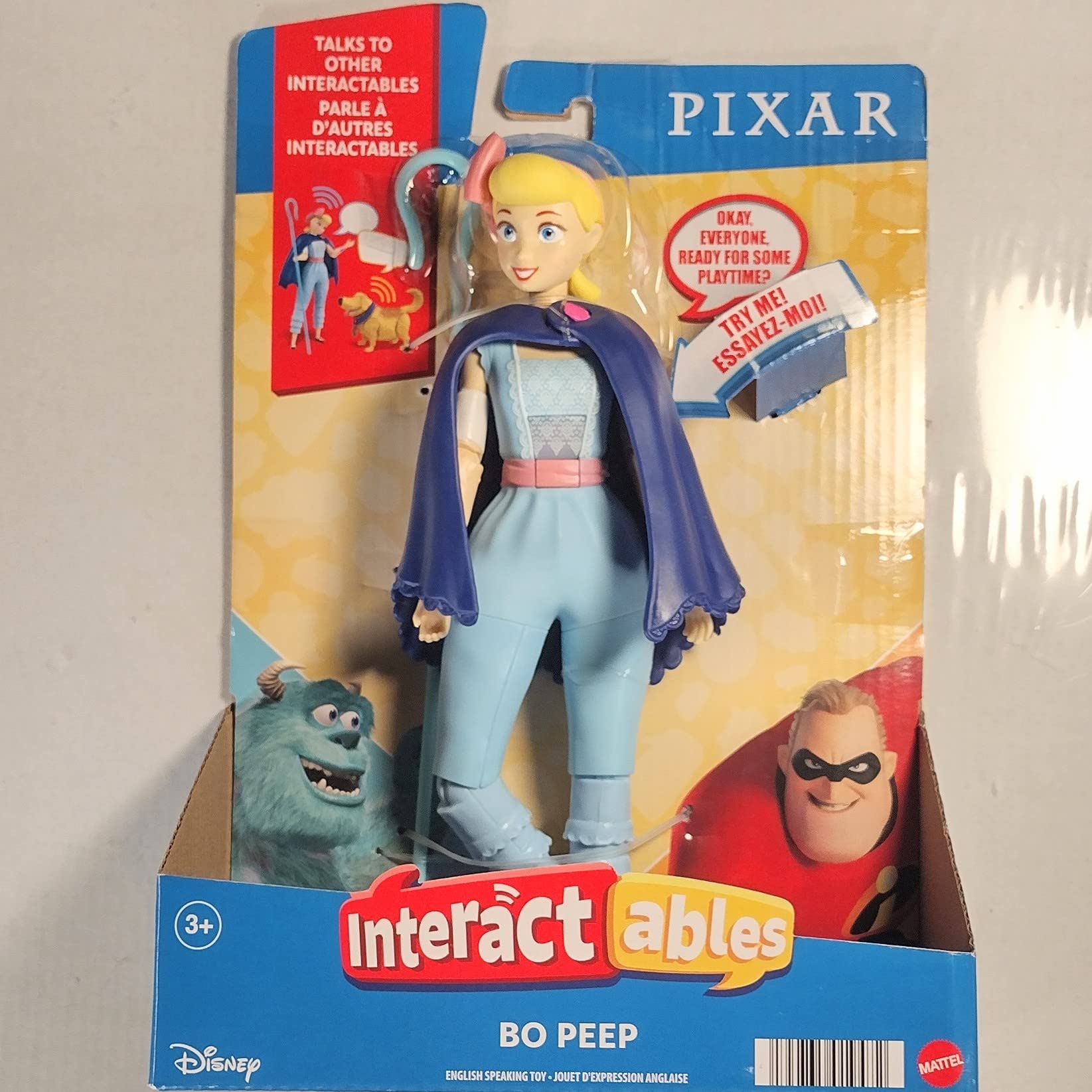 Buy Pixar Toys Pixar Interactables Bo Peep Talking Action Figure, 8.6 ...