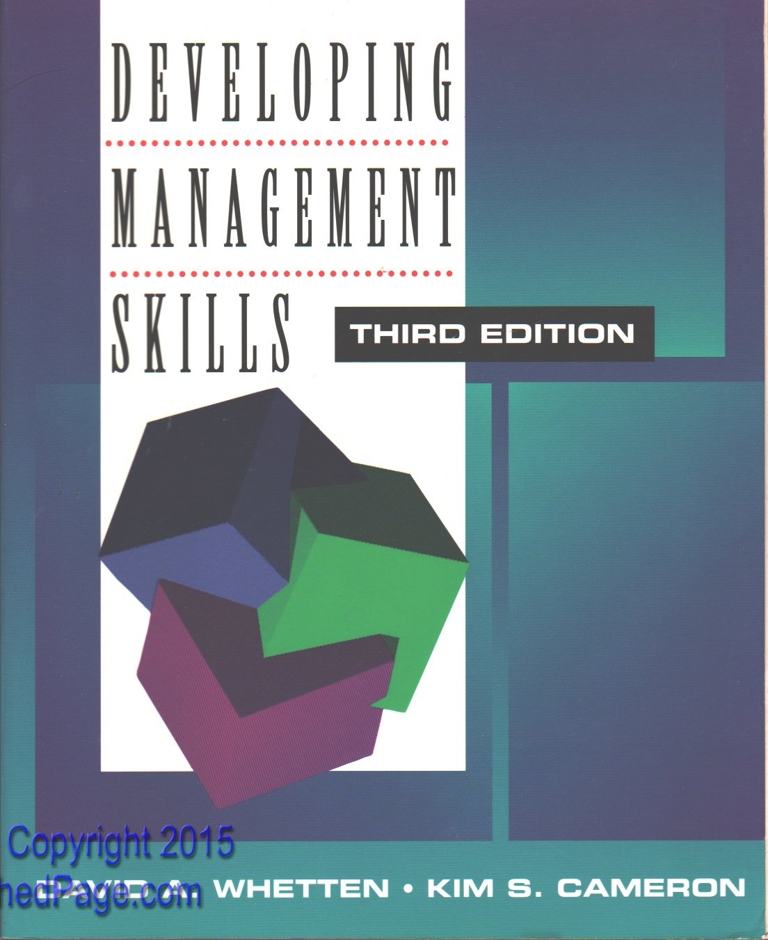 Developing Management Skills: david-a-whetten-kim-s-cameron ...