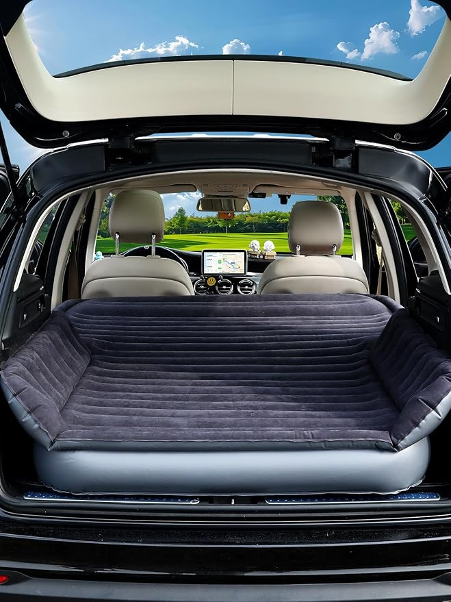 Amazon.com : Canodoky Upgraded SUV Air Mattress with Cordless Built-in ...