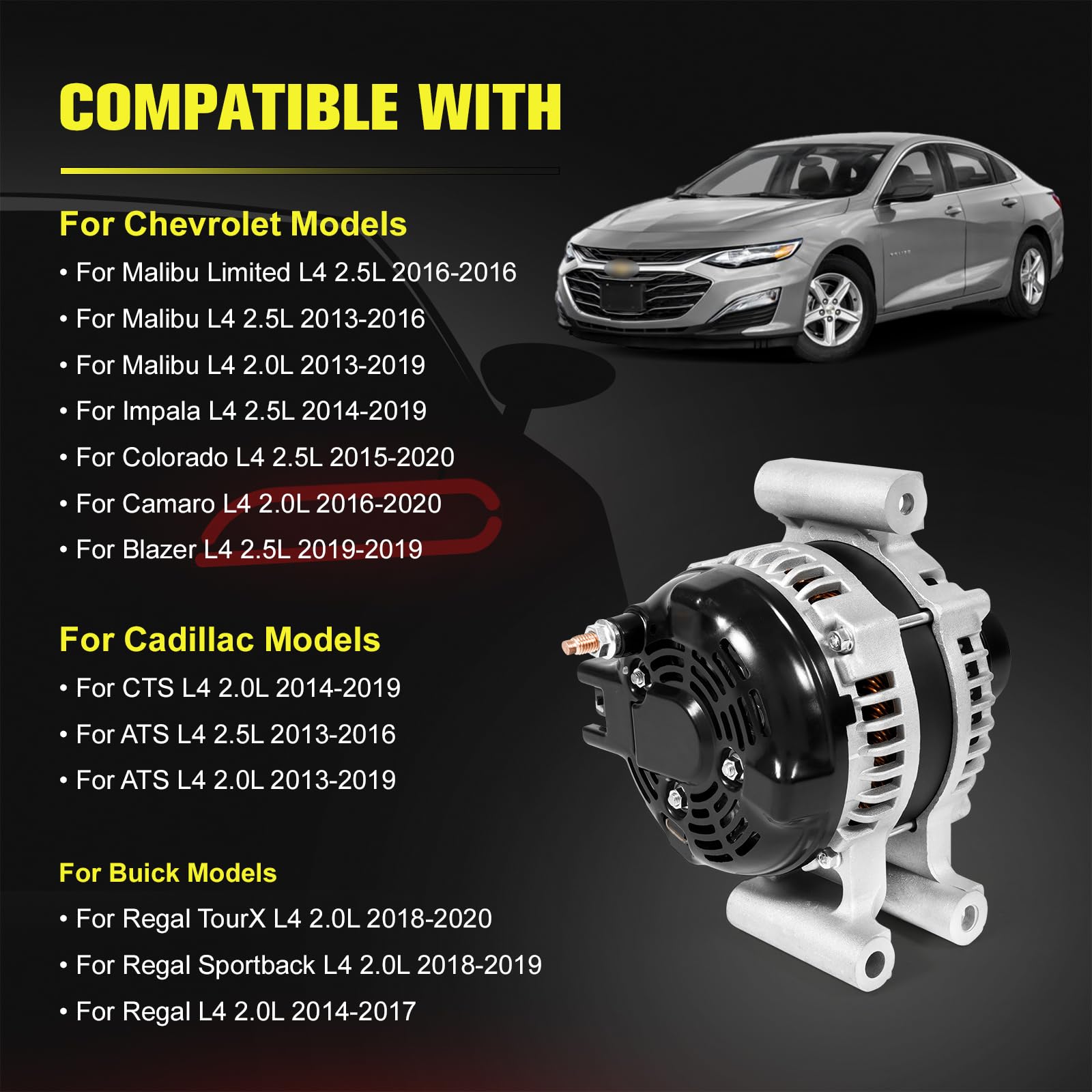 Surprising Alternator For 2011 Chevy Malibu Gallery
