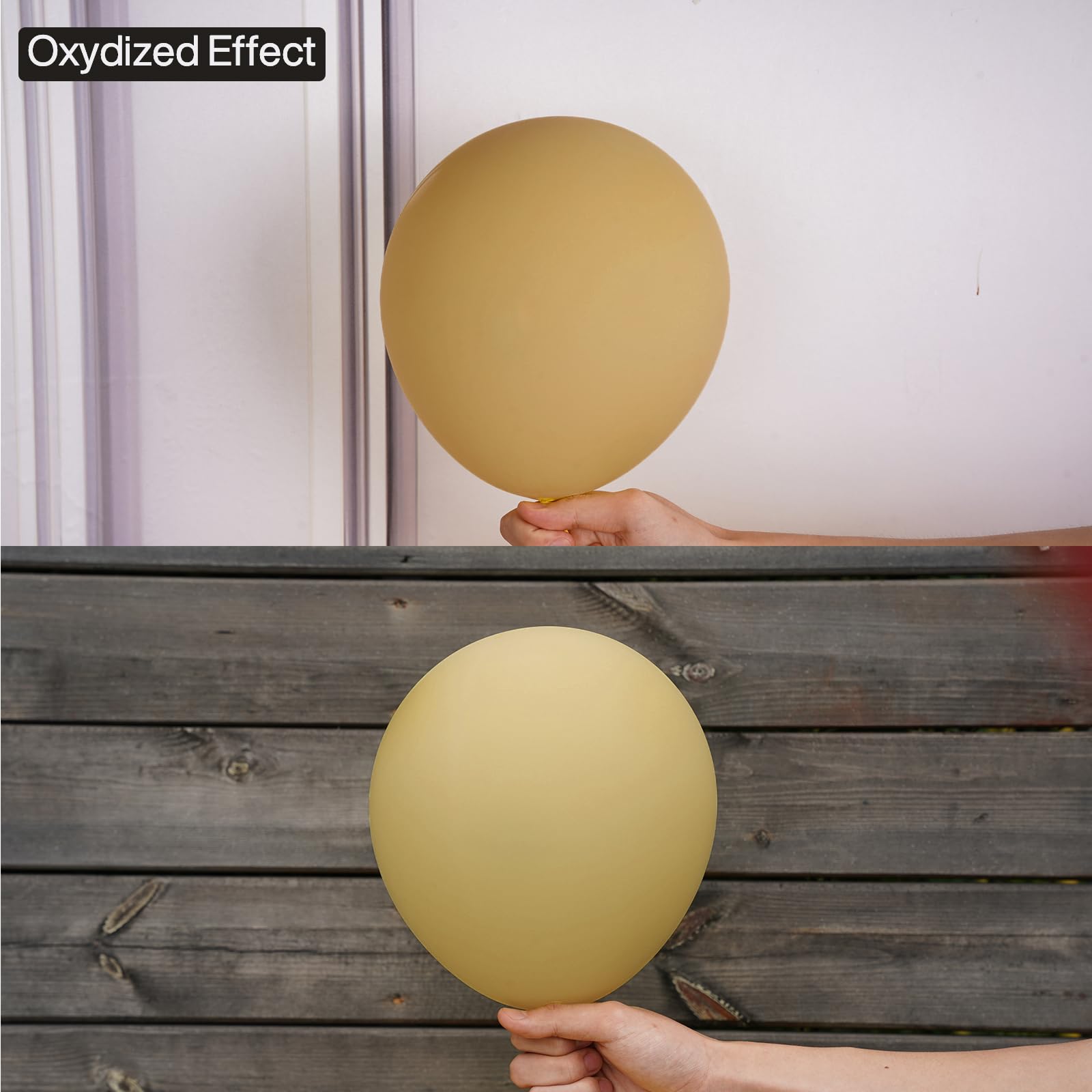 Snapklik.com : Tan Balloons, 140 Pcs Boho Tan Balloons Different Sizes ...