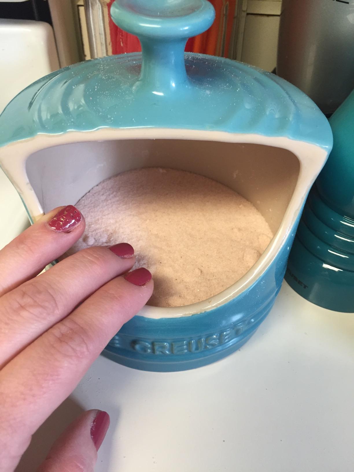 Amazon.com: Le Creuset PG1020-1017 Stoneware Salt Crock, 10-Ounce ...