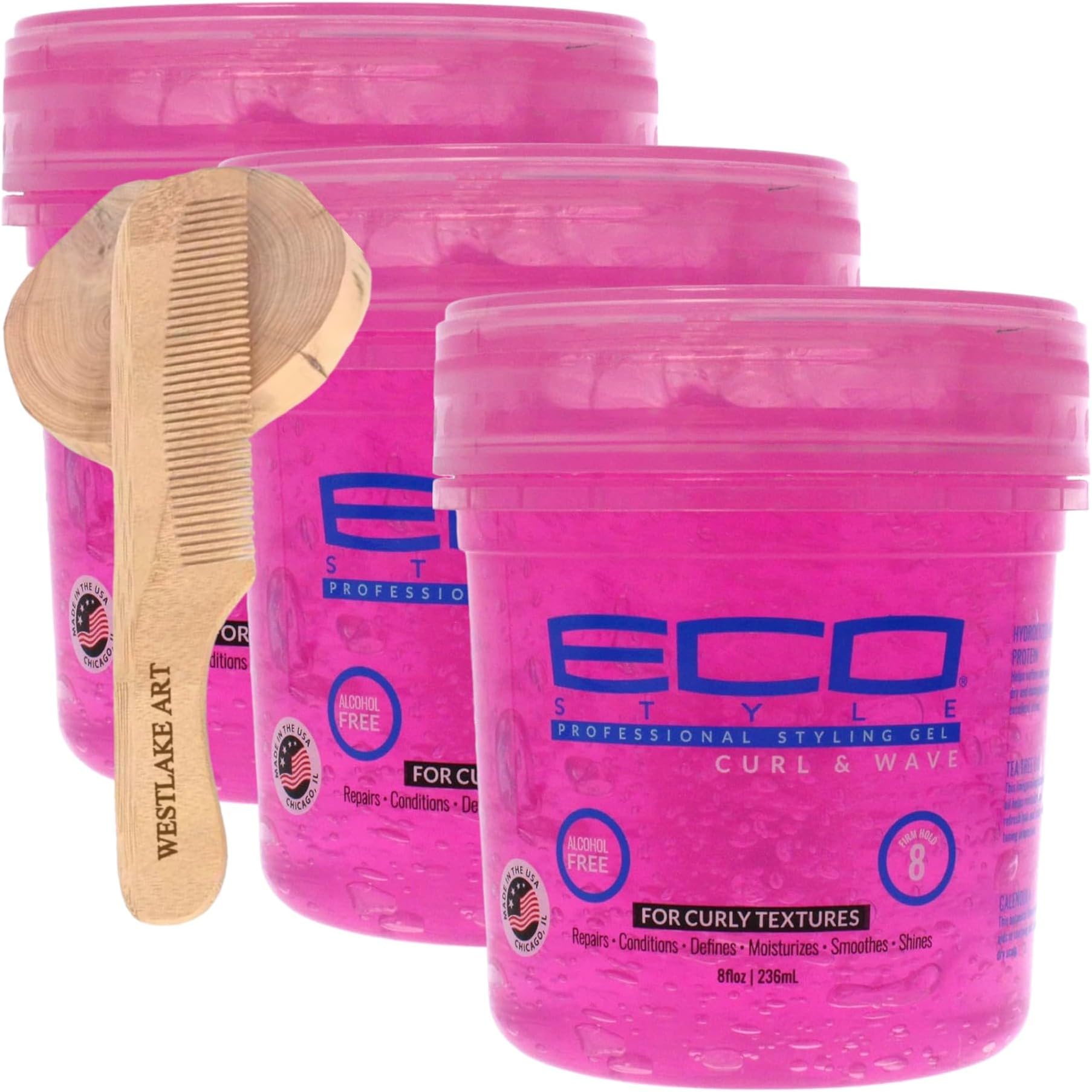 Amazon.com : Eco Style Gel Olive Oil Styling - Adds Shine and Tames ...