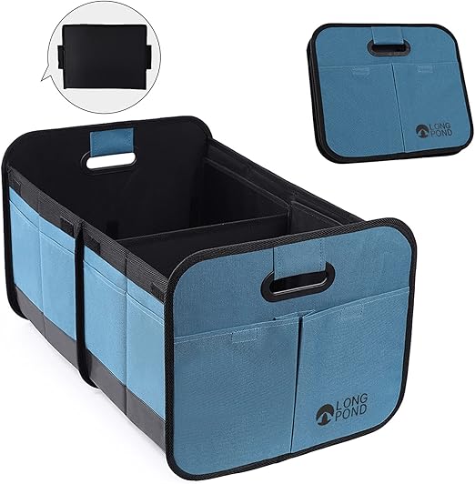 Amazon.com: Car Trunk Organizer Storage SUV Foldable Cargo Storage ...