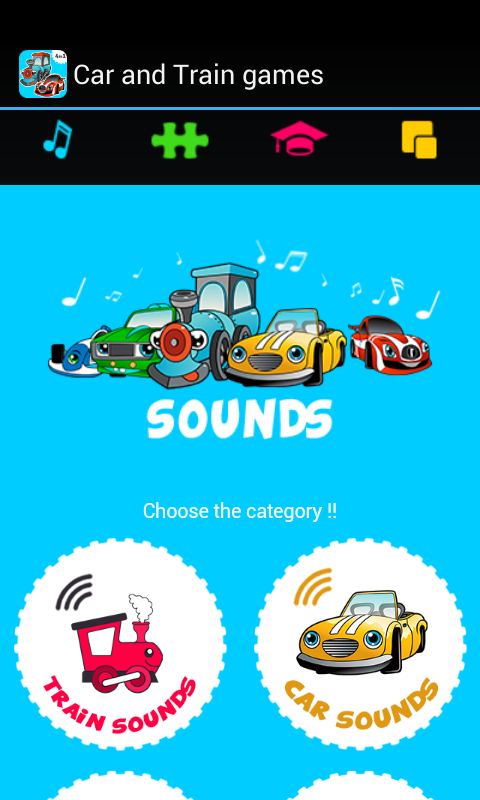 Car & Train games for toddlers - App on the Amazon Appstore
