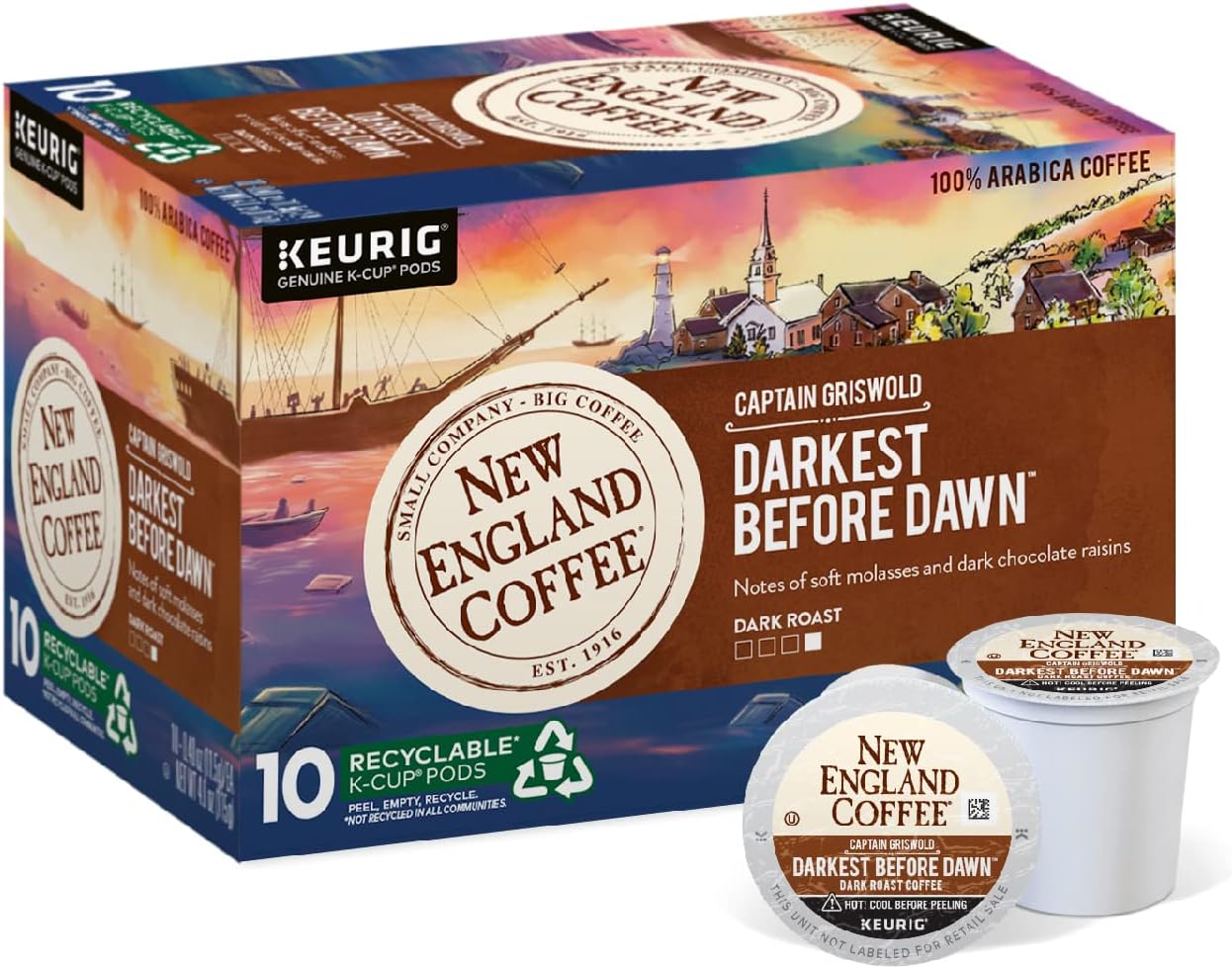 Amazon.com : New England Coffee Pistachio Crème Medium Roast Ground ...