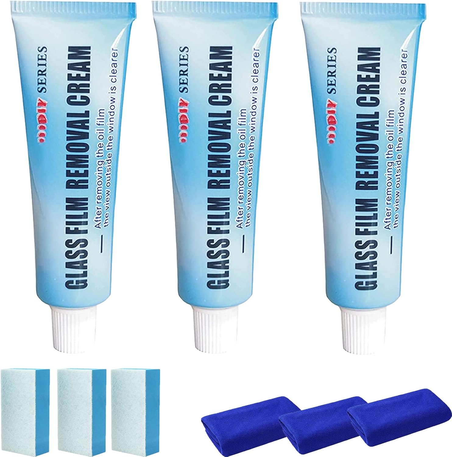 Amazon.com: Car Glass Oil Film Cleaner, Glass Oil Film Remover for Car ...