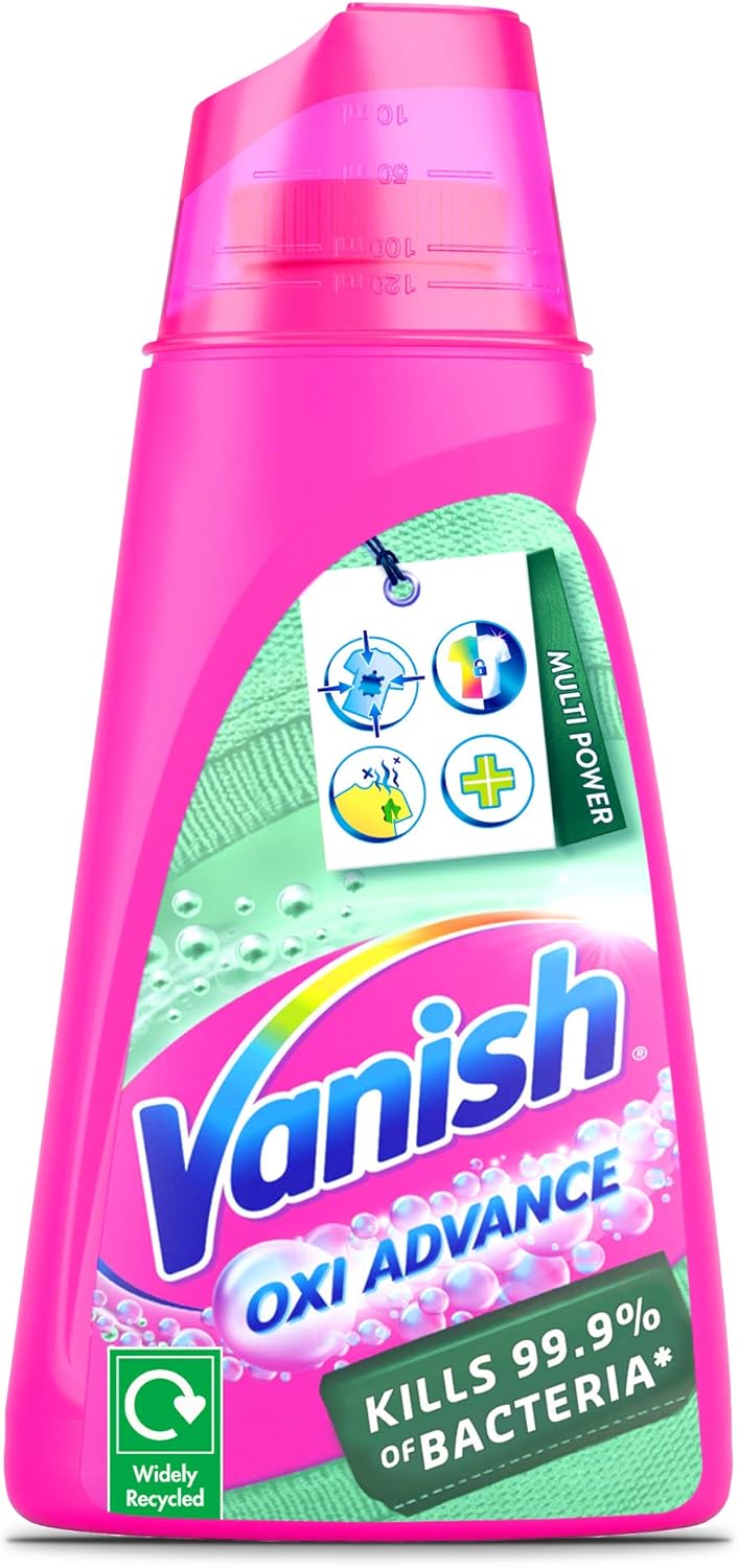 Vanish Oxi Advance Stain and Odour Remover Gel for Clothes, 500 ml ...