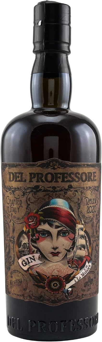 DEL PROFESSORE - Gin Madame - 42,9 % Alcool - Origine : Italie ...