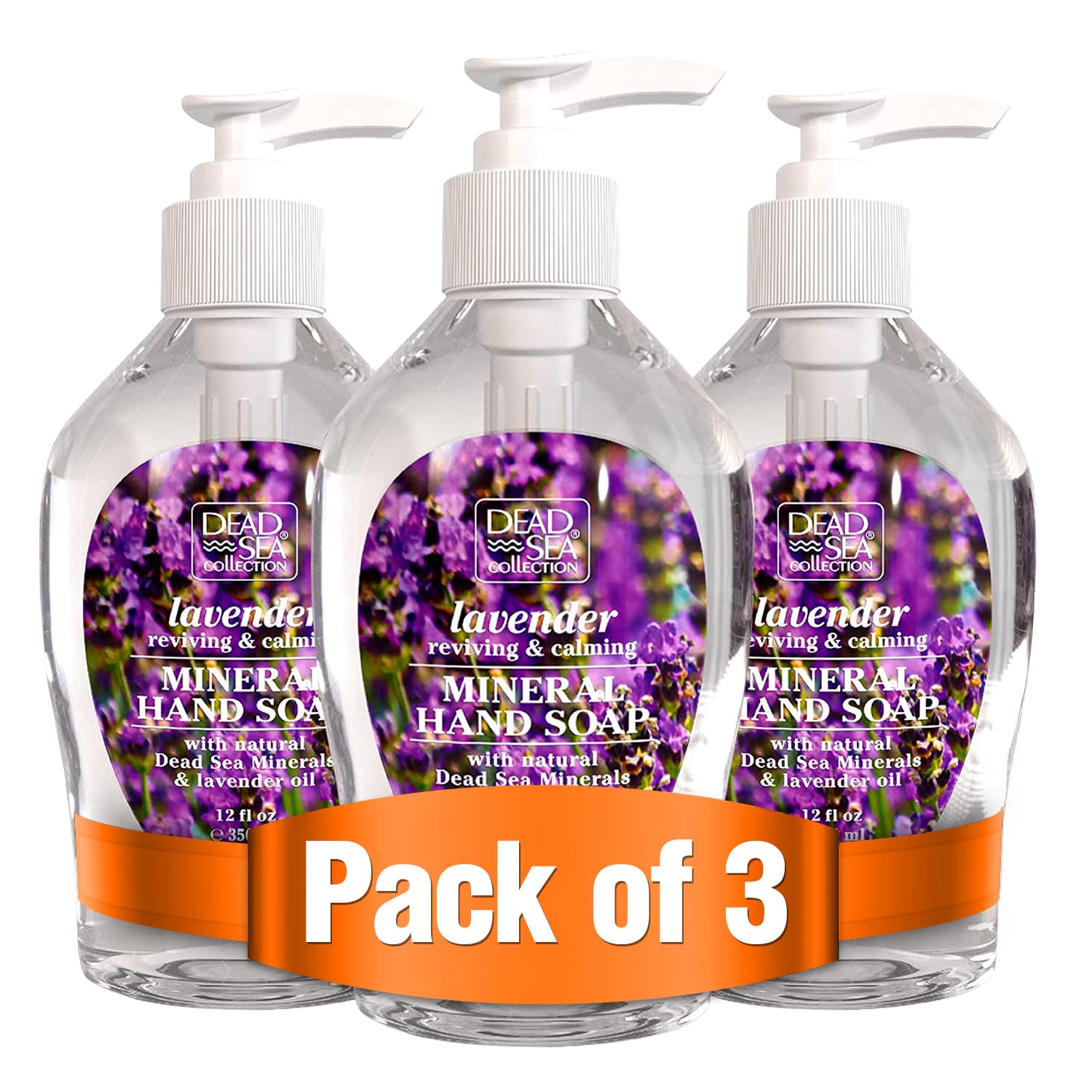 Amazon.com : Dead Sea Collection Lavender Hand Soap – Liquid Hand Soap ...