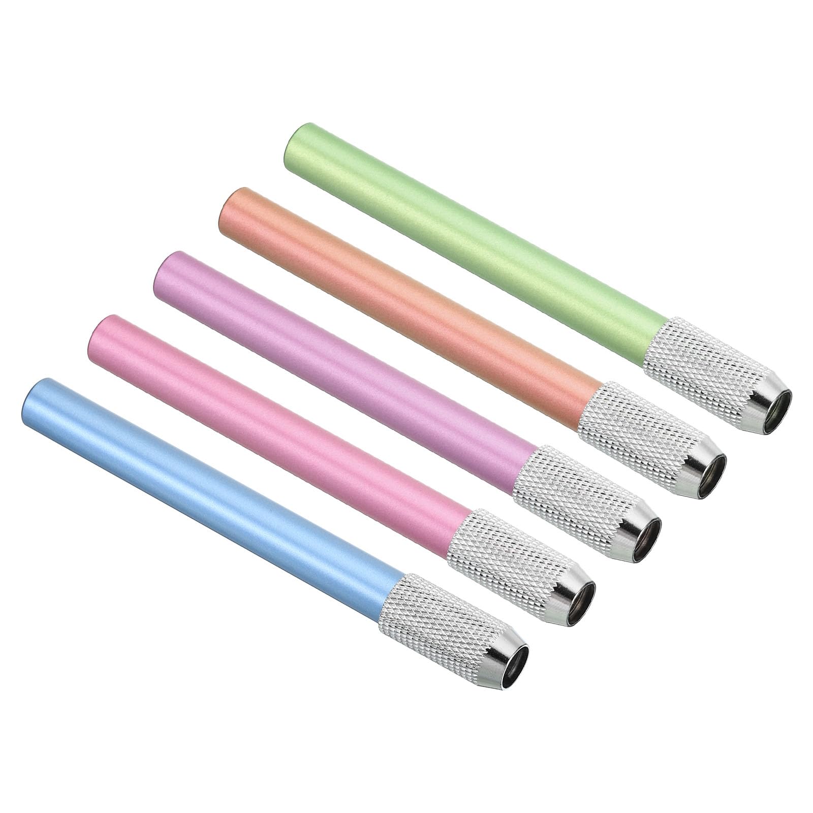 Amazon.com : PATIKIL Pencil Extenders, 5 Pack Metal Handle Adjustable ...