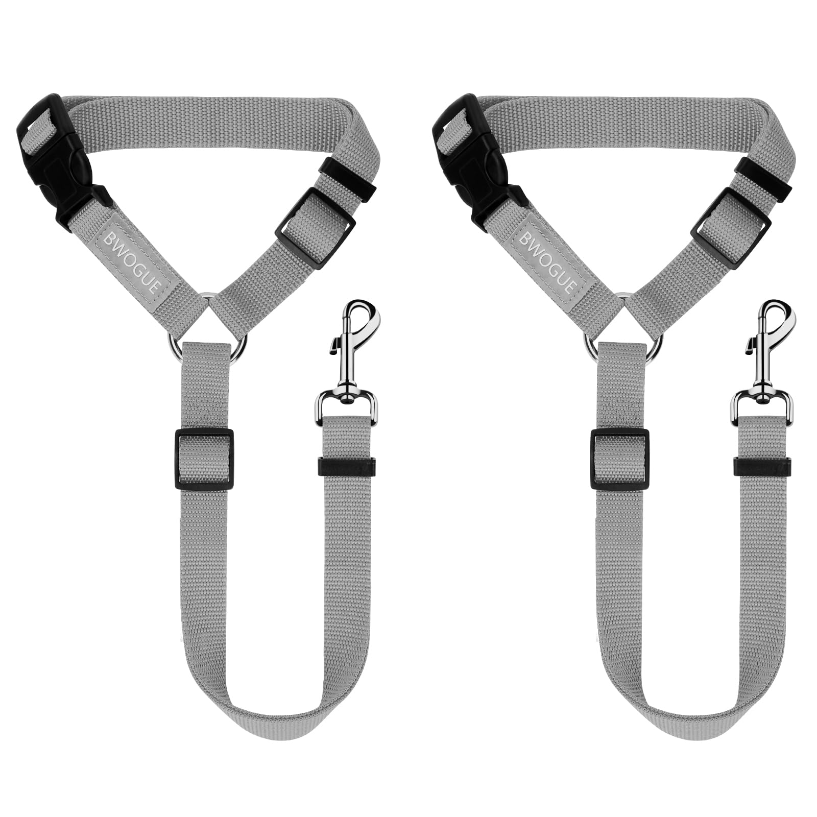 Snapklik.com : 2 Packs Dog Cat Safety Seat Belt Strap Car Headrest ...