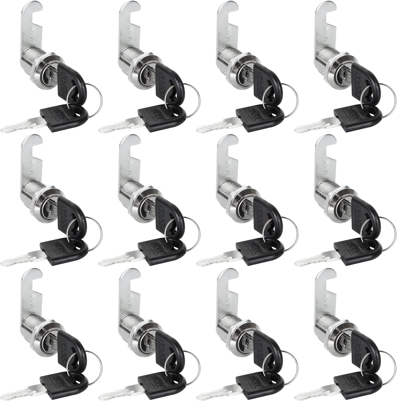 4 Pack Cupboard Locks, Cam Lock, Door Lock, Letter Box Lock, Cabinet ...