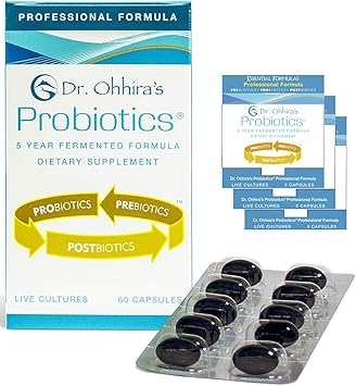 Amazon.com: Dr. Ohhira's Probiotics Professional Formula - 60 Capsules ...