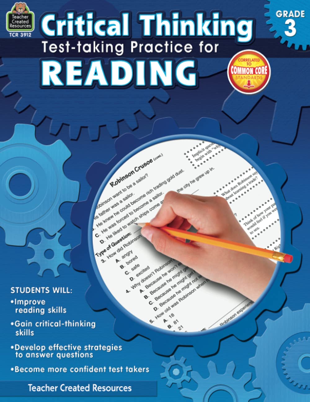 Amazon.com: TCR - Critical Thinking: Test-taking, Grade 3: ...