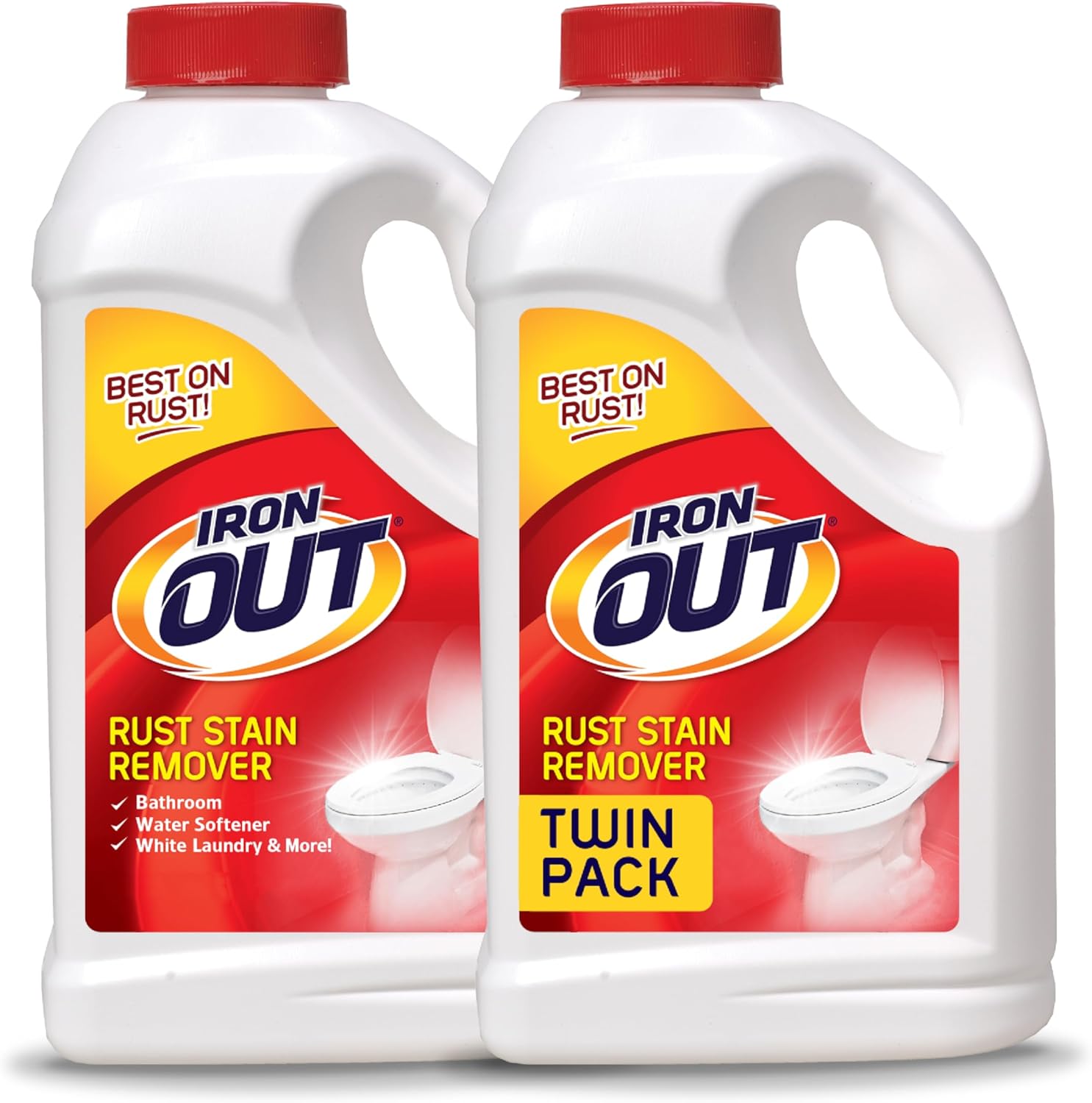 Amazon.com: Iron OUT Rust Stain Remover Powder, Remove Rust Stains in ...